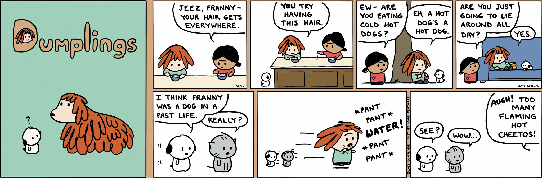 Dumplings Comic Strip 2023-10-15 | Comics Kingdom