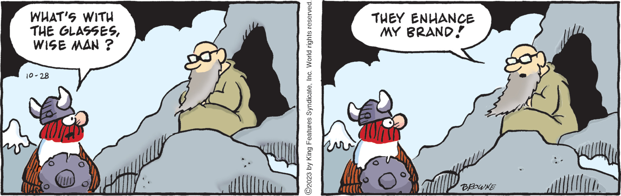 Hagar The Horrible Comic Strip 2023-10-28 | Comics Kingdom