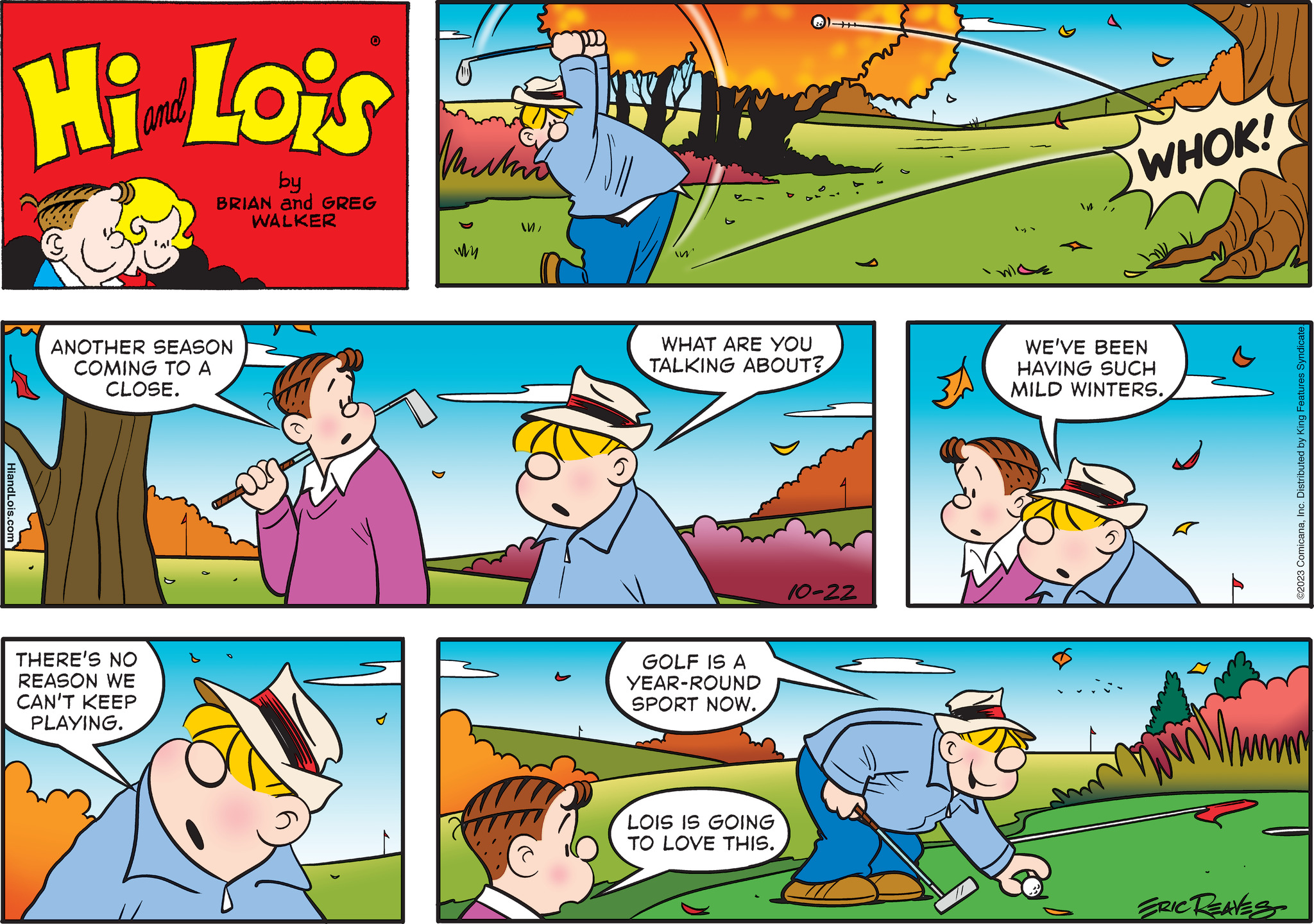 Hi and Lois Comic Strip 2023-10-22 | Comics Kingdom
