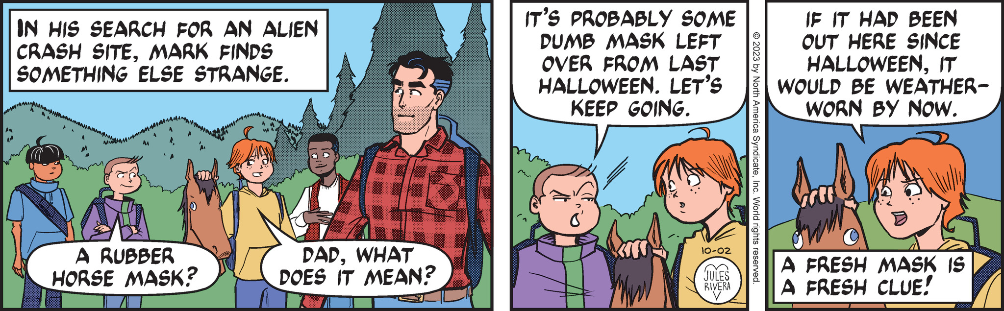 Mark Trail Comic Strip 2023-10-02 | Comics Kingdom