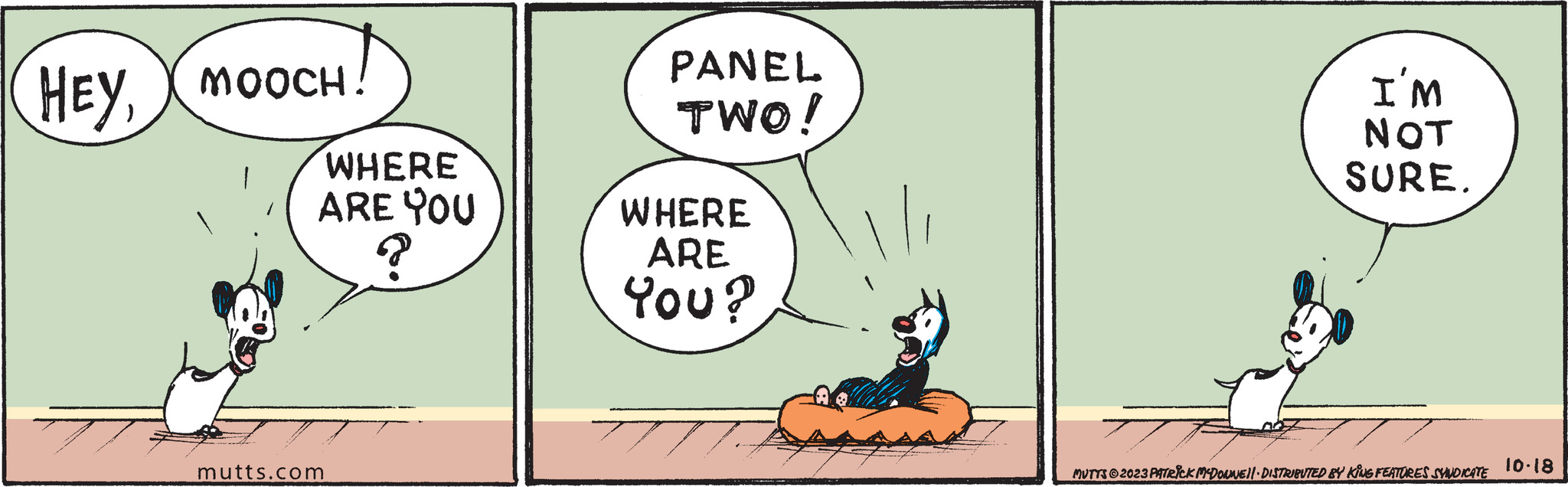 Mutts Comic Strip 2023-10-18 | Comics Kingdom