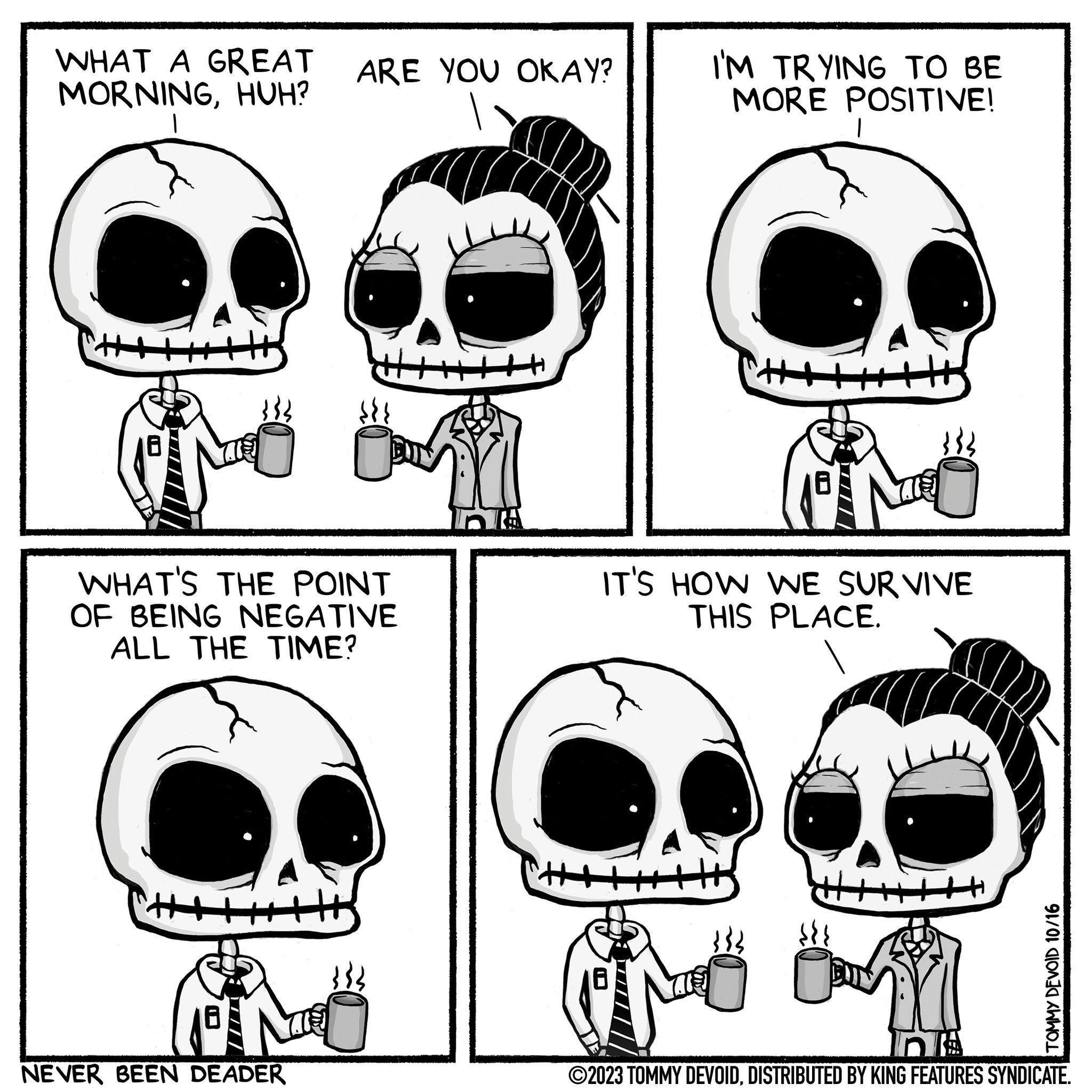 Never Been Deader Comic Strip 2023-10-16 | Comics Kingdom