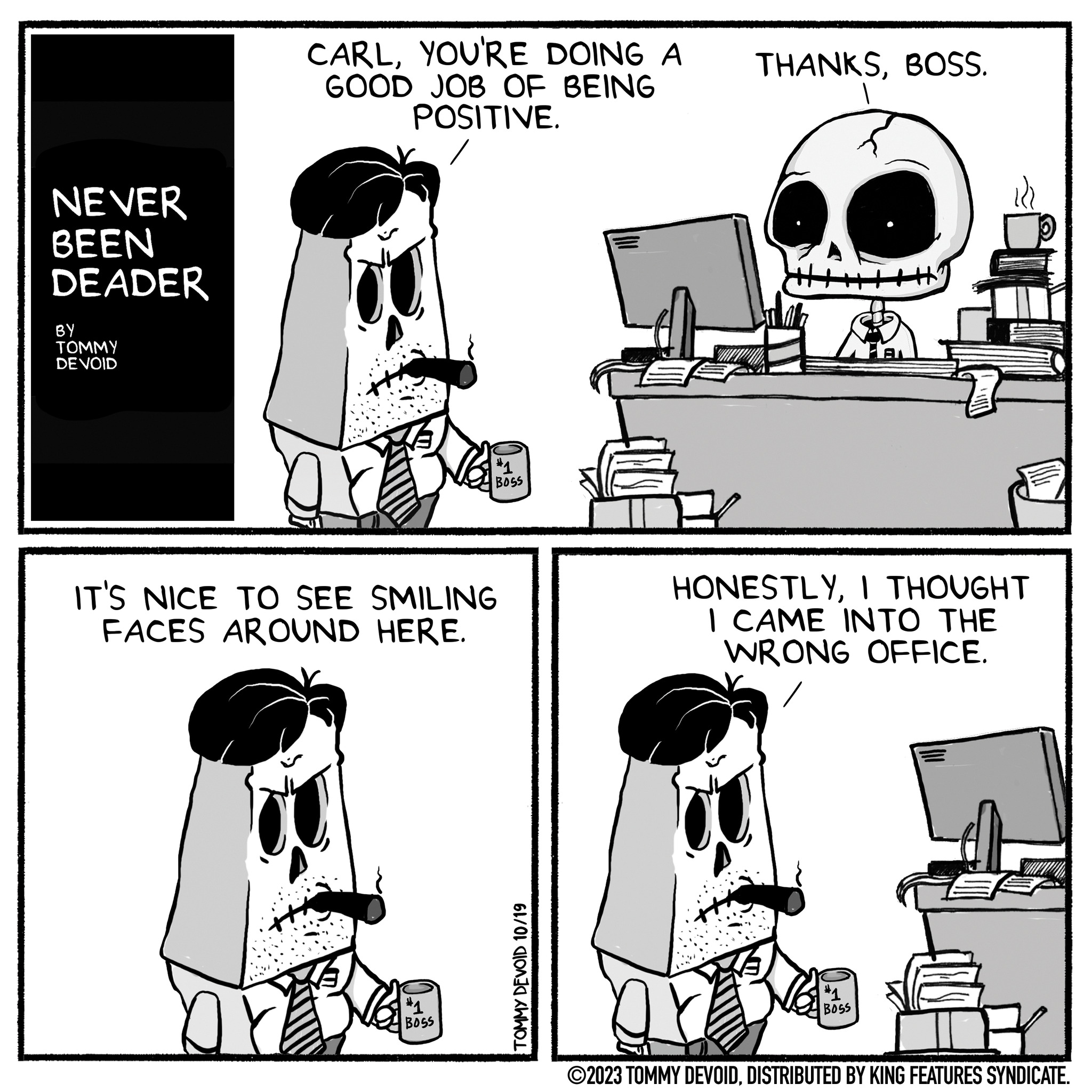 Never Been Deader Comic Strip 2023-10-19 | Comics Kingdom
