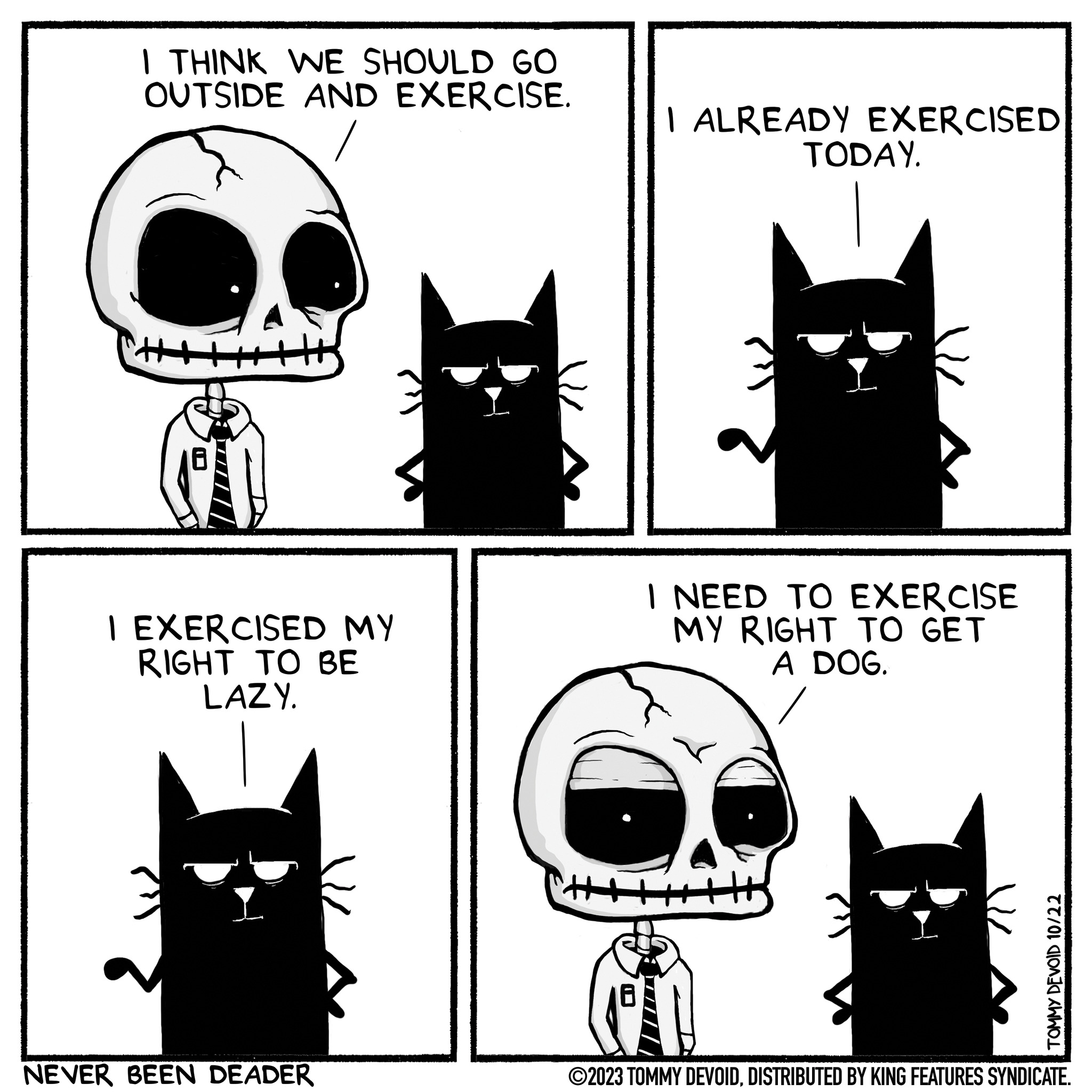 Never Been Deader Comic Strip 2023-10-22 | Comics Kingdom