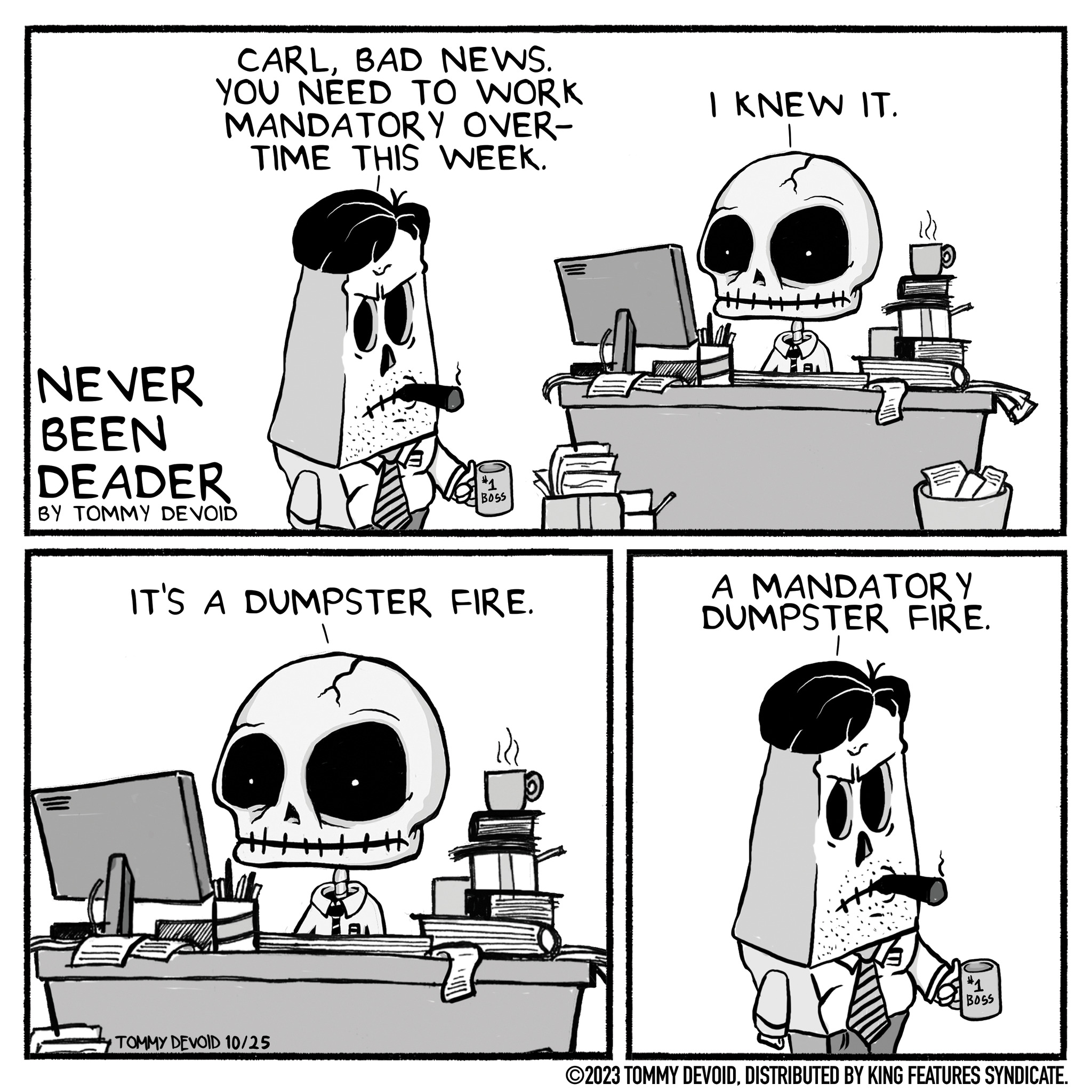 Never Been Deader Comic Strip 2023-10-25 | Comics Kingdom