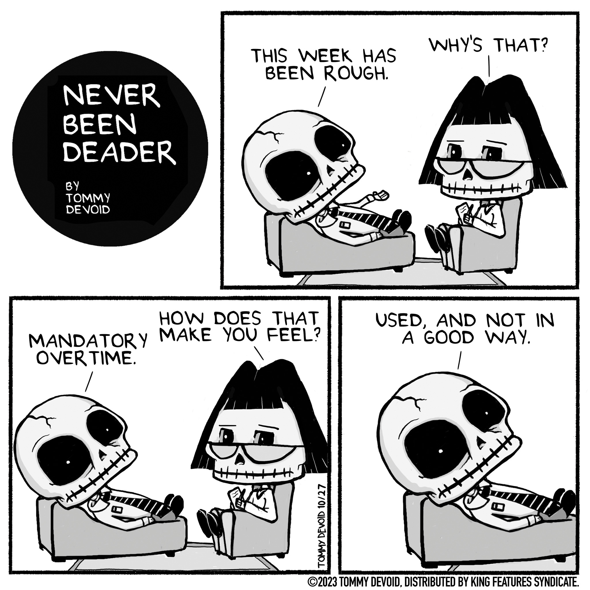 Never Been Deader Comic Strip 2023-10-27 | Comics Kingdom