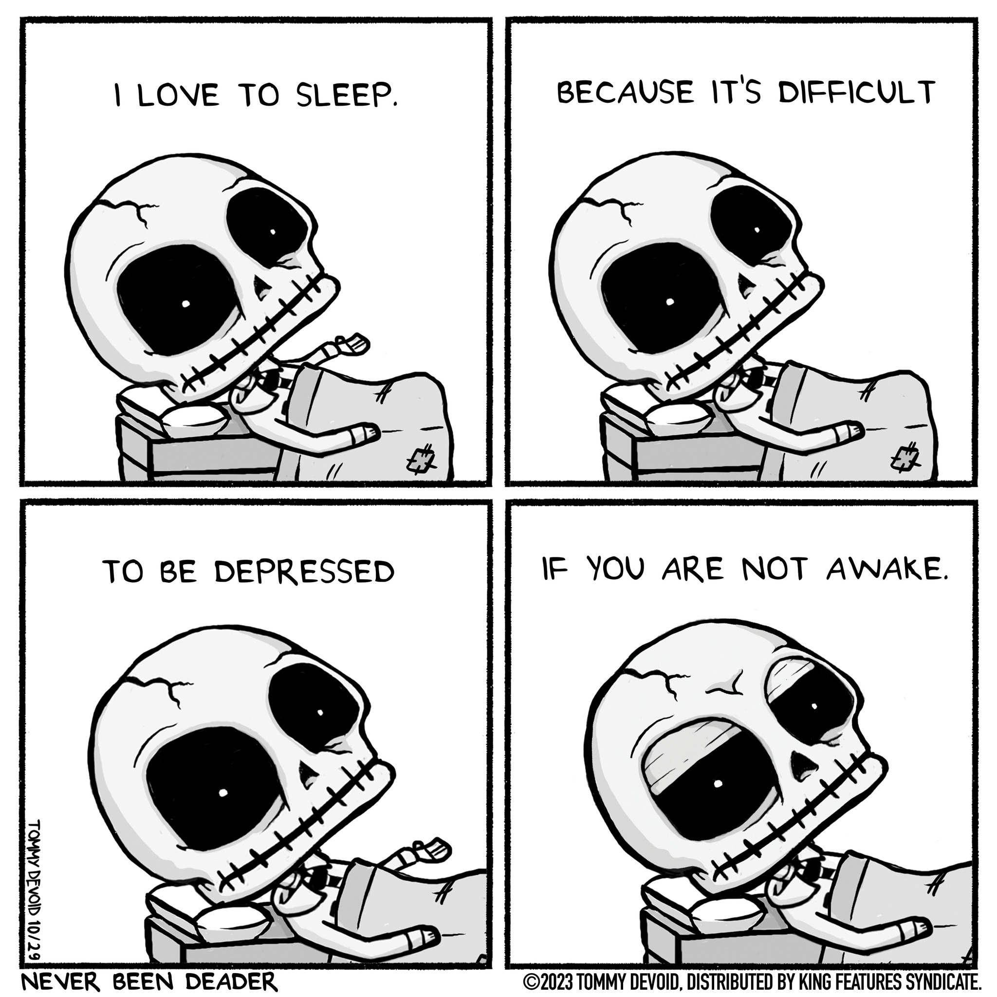 Never Been Deader Comic Strip 2023-10-29 | Comics Kingdom