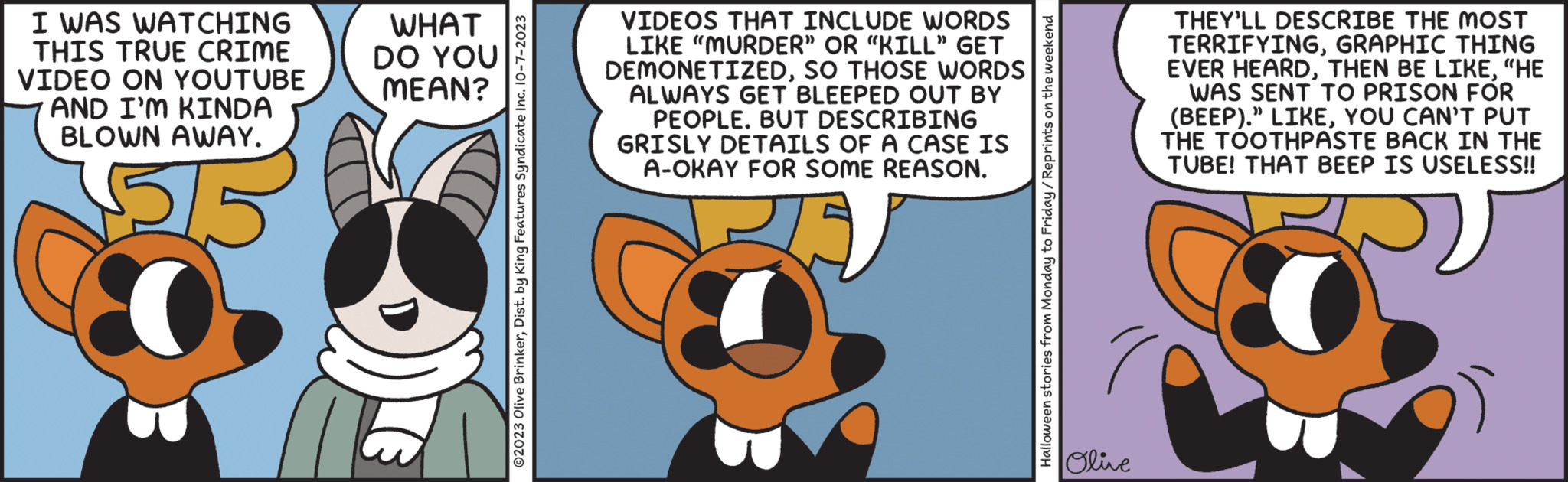 Rae The Doe Comic Strip 2023-10-07 | Comics Kingdom