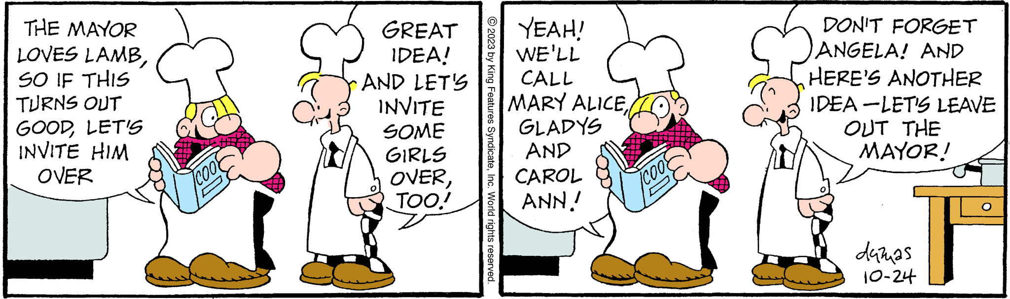 Sam And Silo Comic Strip 2023-10-24 | Comics Kingdom