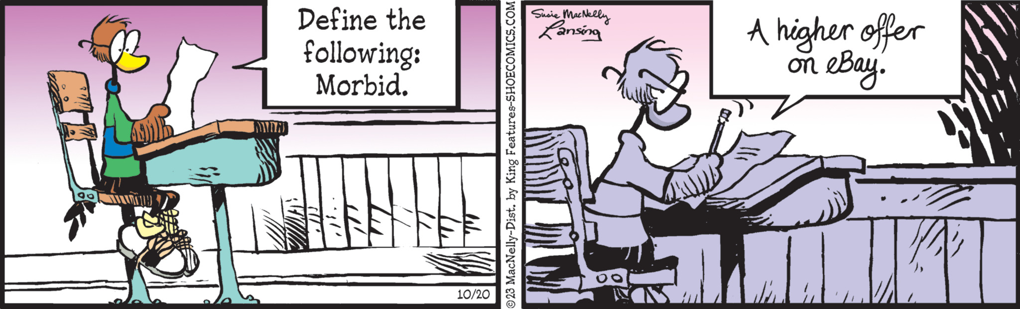 Shoe Comic Strip 2023-10-20 | Comics Kingdom