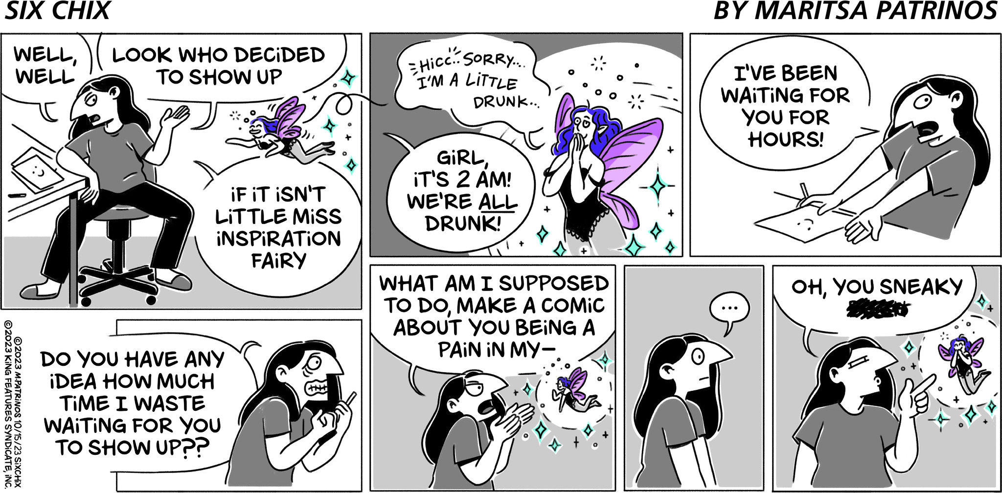 Six Chix Comic Strip 2023-10-15 | Comics Kingdom