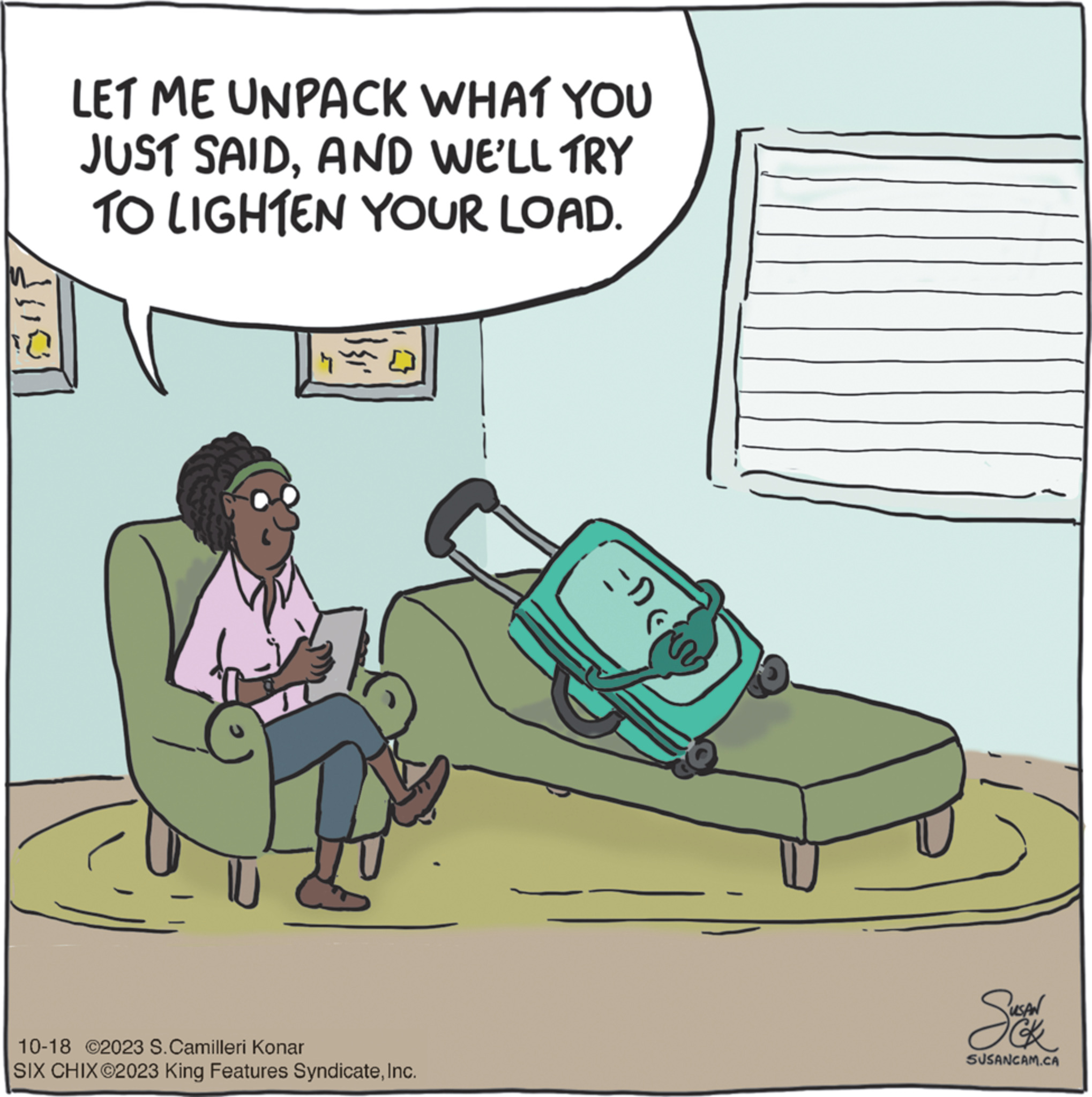 Six Chix Comic Strip 2023-10-18 | Comics Kingdom