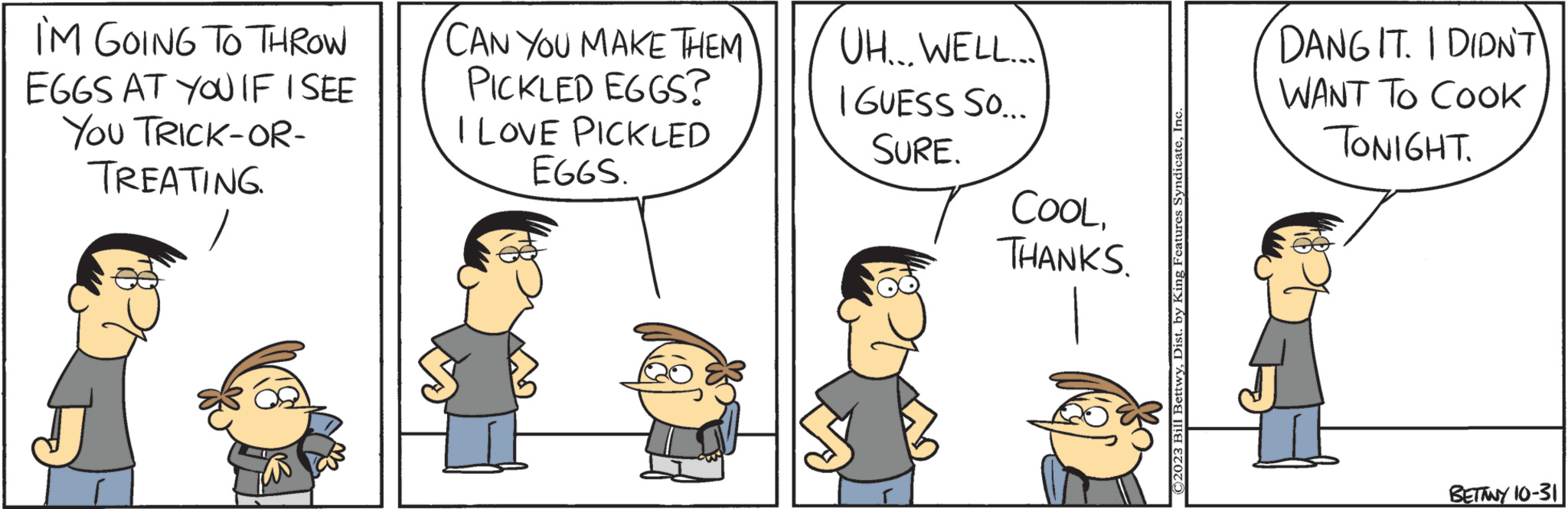 Take it from the Tinkersons Comic Strip 2023-10-31 | Comics Kingdom