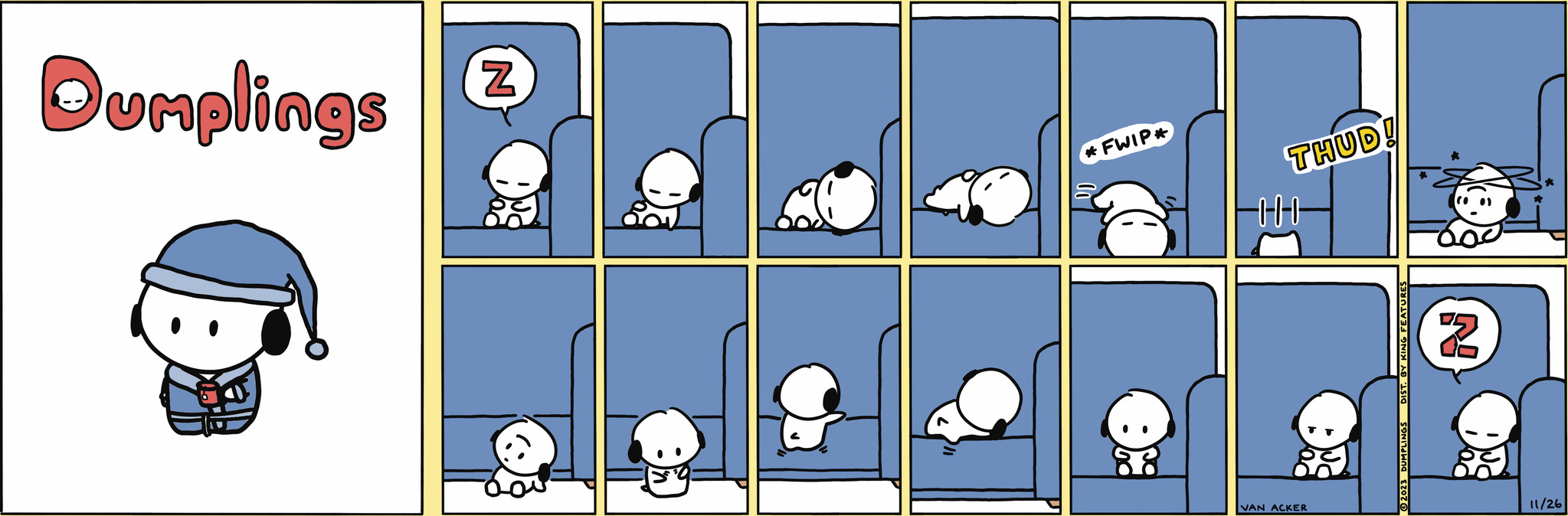 Dumplings Comic Strip 2023-11-26 | Comics Kingdom