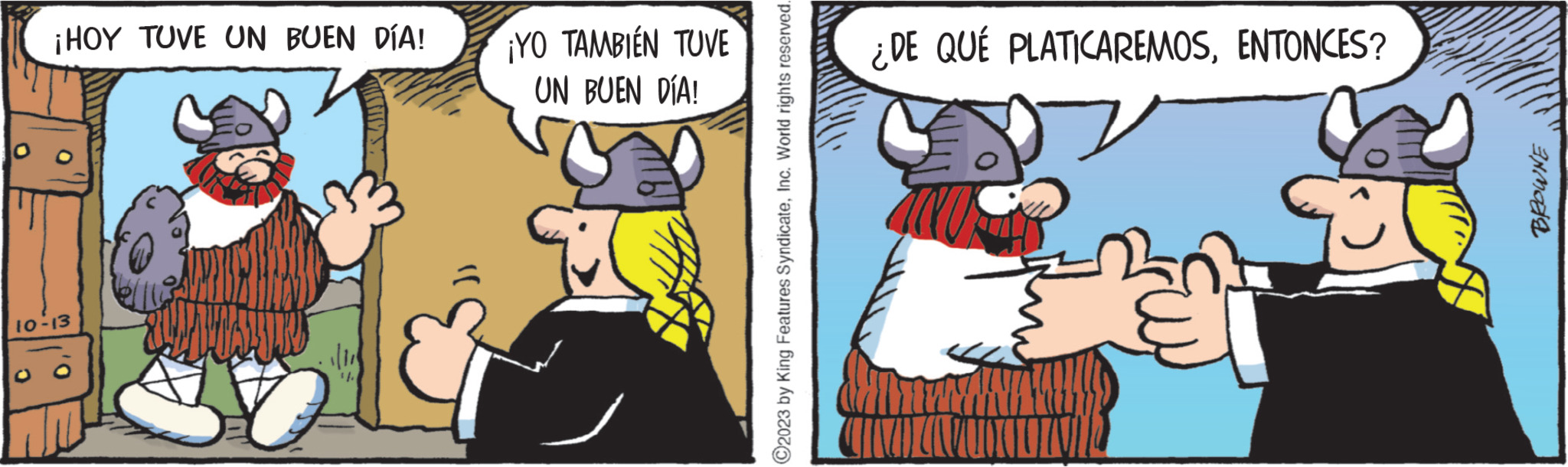 Hagar The Horrible Comic Strip 2023-11-03 | Comics Kingdom