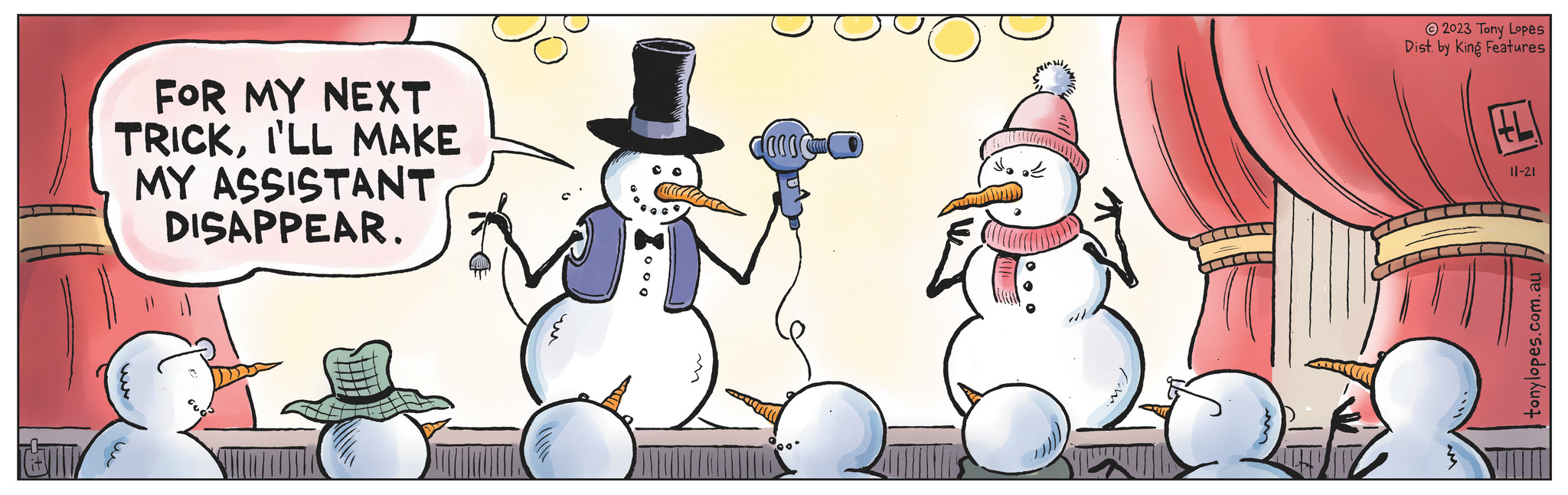 Insanity Streak Comic Strip 2023-11-21 | Comics Kingdom