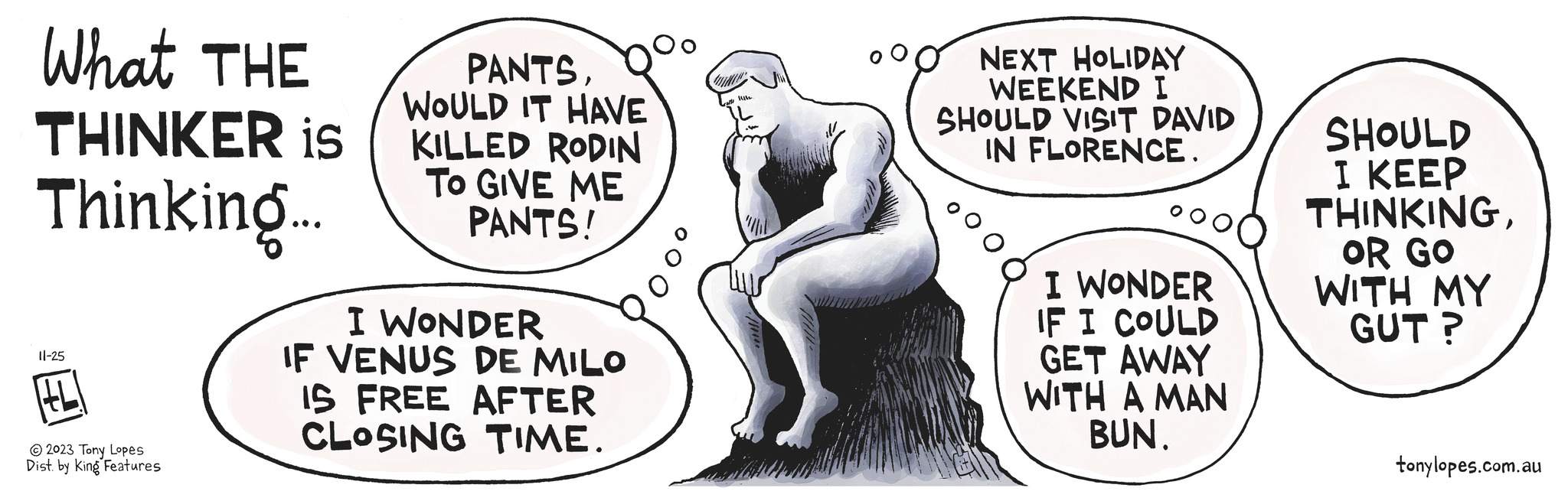 Insanity Streak Comic Strip 2023-11-25 | Comics Kingdom