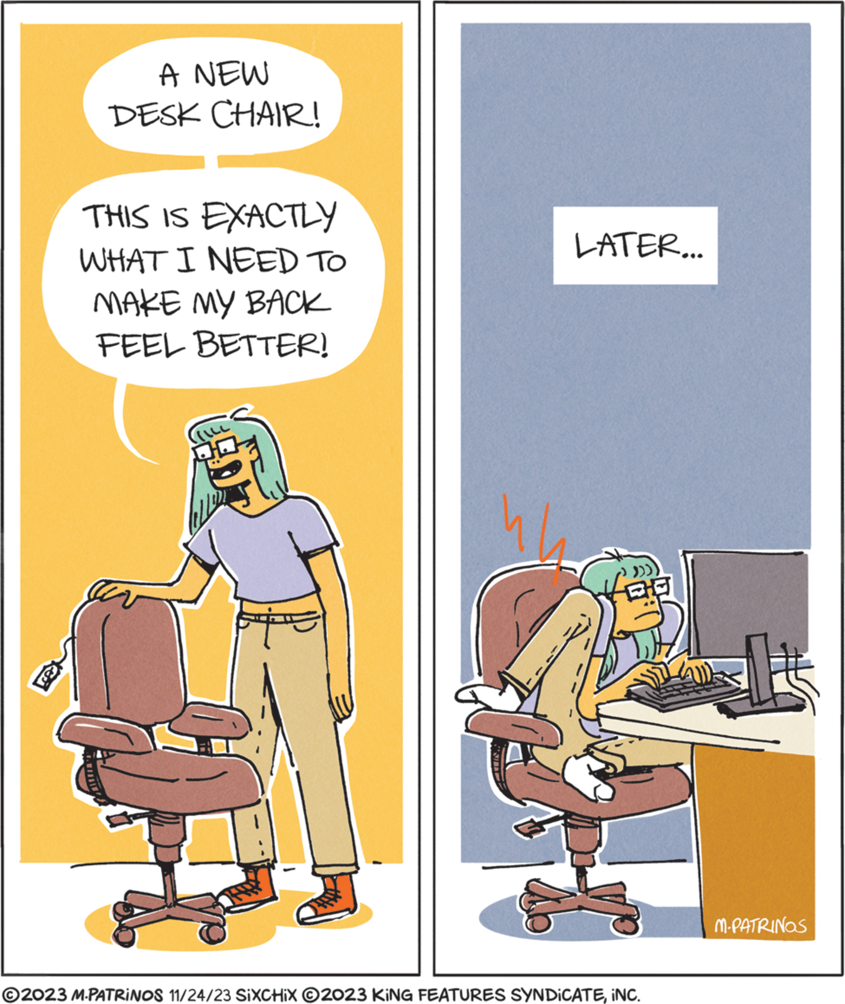 Six Chix Comic Strip 2023-11-24 | Comics Kingdom
