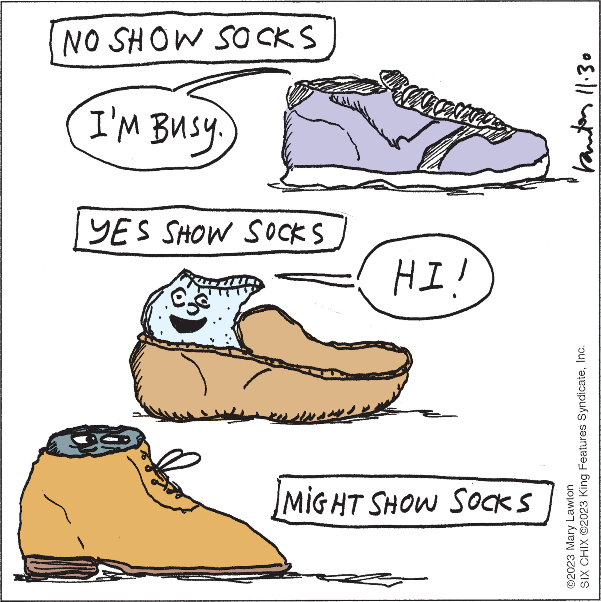Six Chix Comic Strip 2023-11-30 | Comics Kingdom