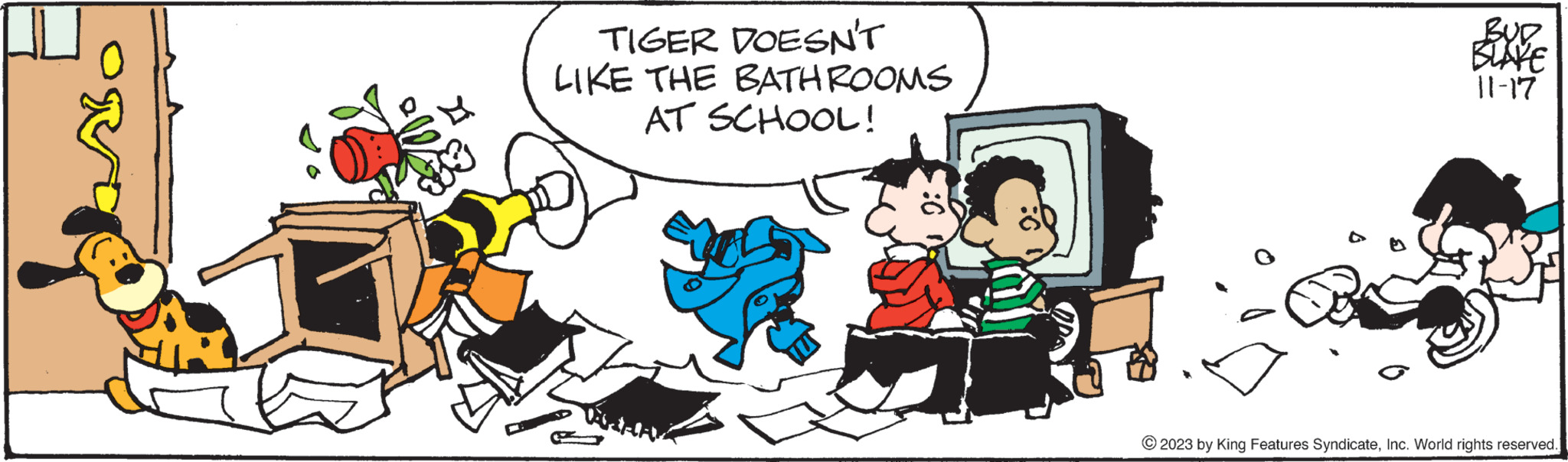Tiger Comic Strip 2023-11-17 | Comics Kingdom