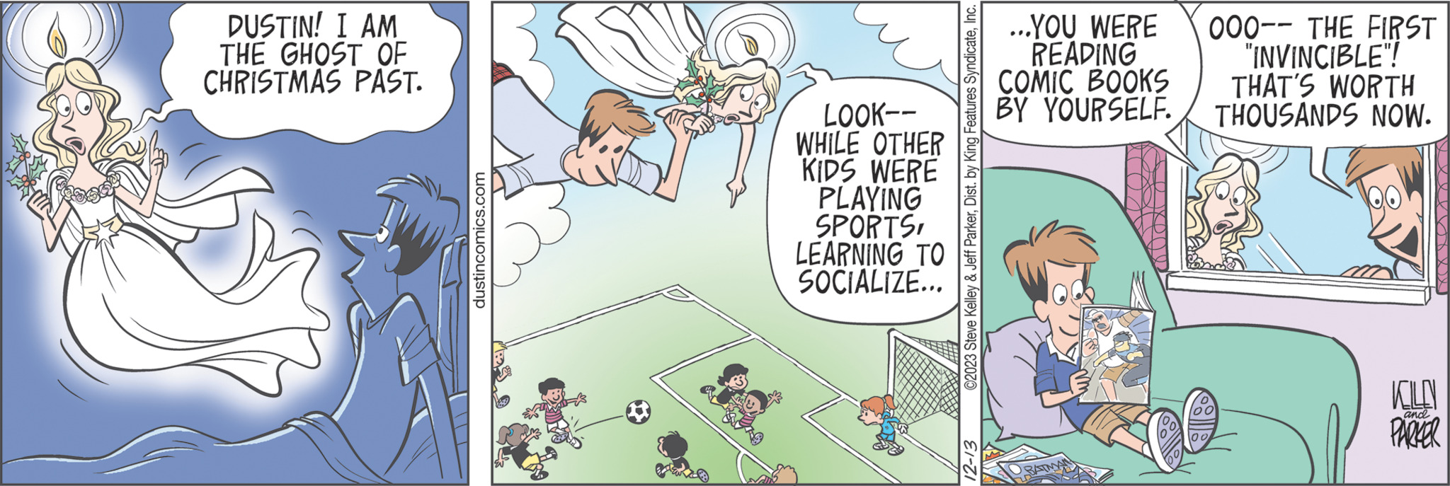 Dustin Comic Strip 2023-12-13 | Comics Kingdom