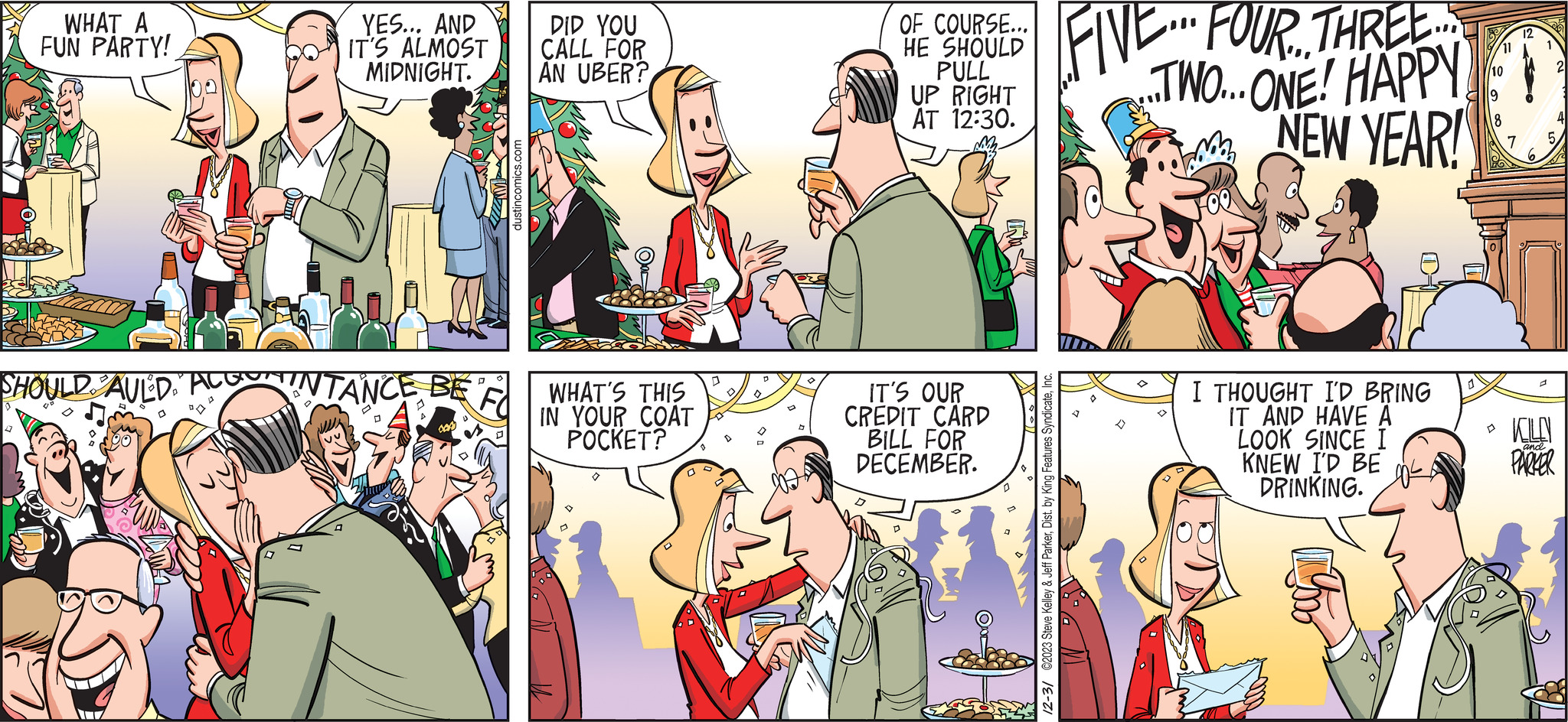 Dustin Comic Strip 2023-12-31 | Comics Kingdom