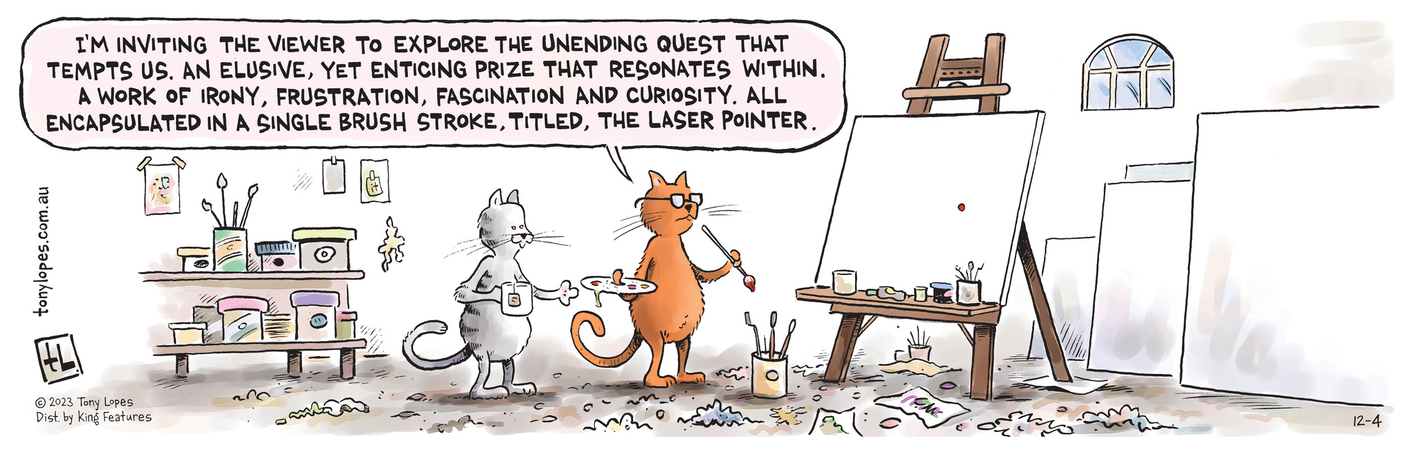 Insanity Streak Comic Strip 2023-12-04 | Comics Kingdom