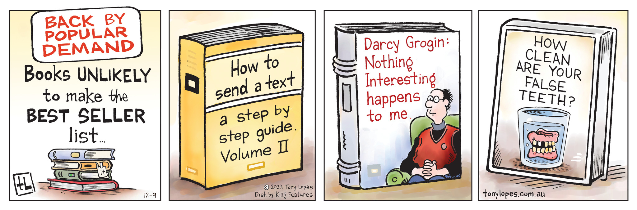 Insanity Streak Comic Strip 2023-12-09 | Comics Kingdom