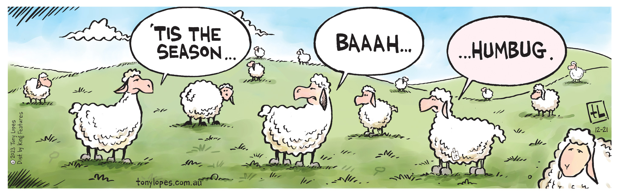 Insanity Streak Comic Strip 2023-12-21 | Comics Kingdom