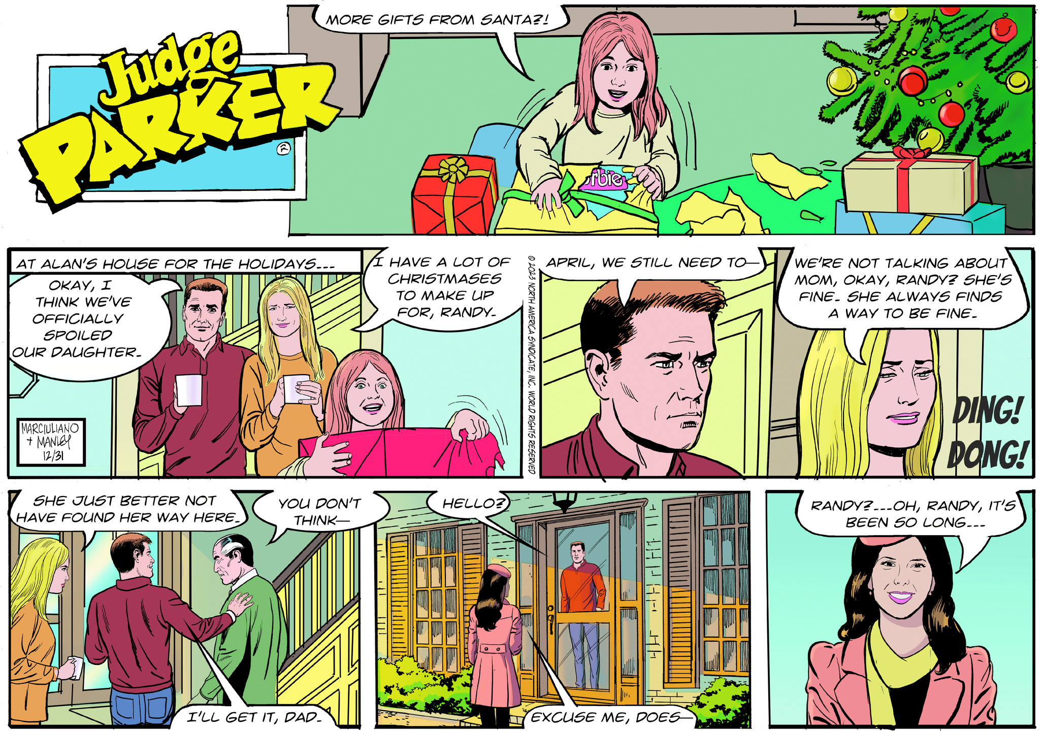 Judge Parker Comic Strip 2023-12-31 | Comics Kingdom