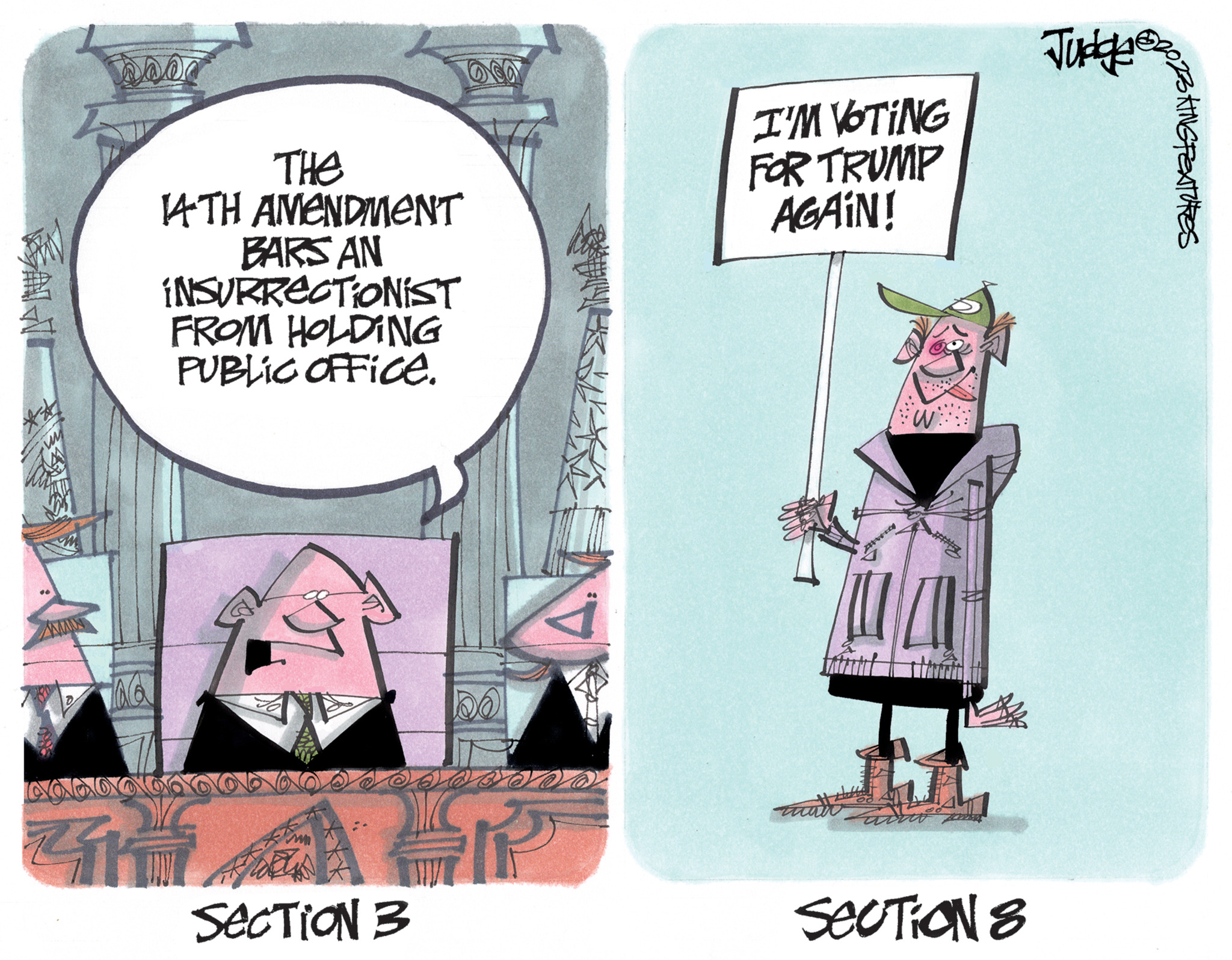 Lee Judge Comic Strip 2023-12-22 | Comics Kingdom