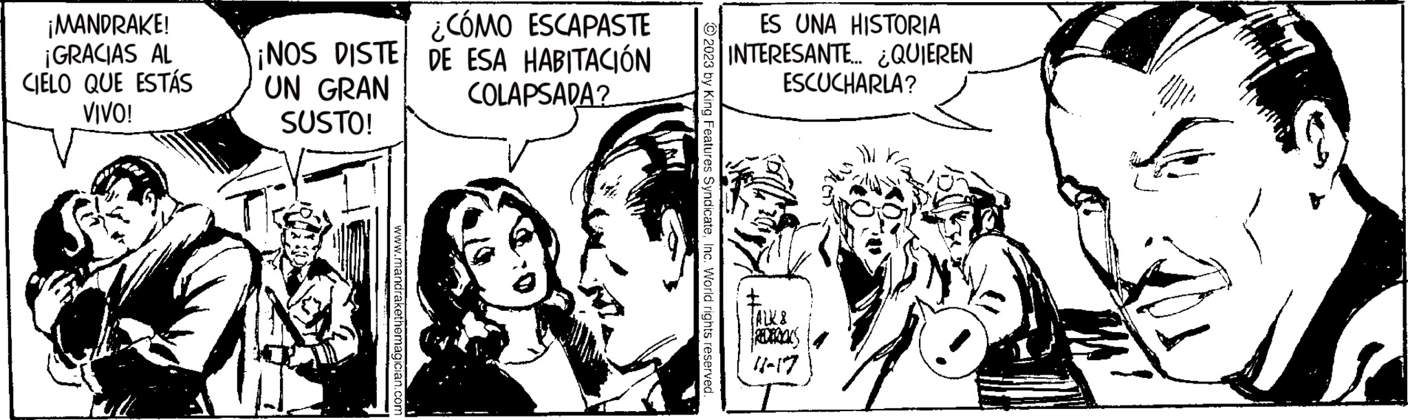 Mandrake The Magician Comic Strip 2023-12-01 | Comics Kingdom
