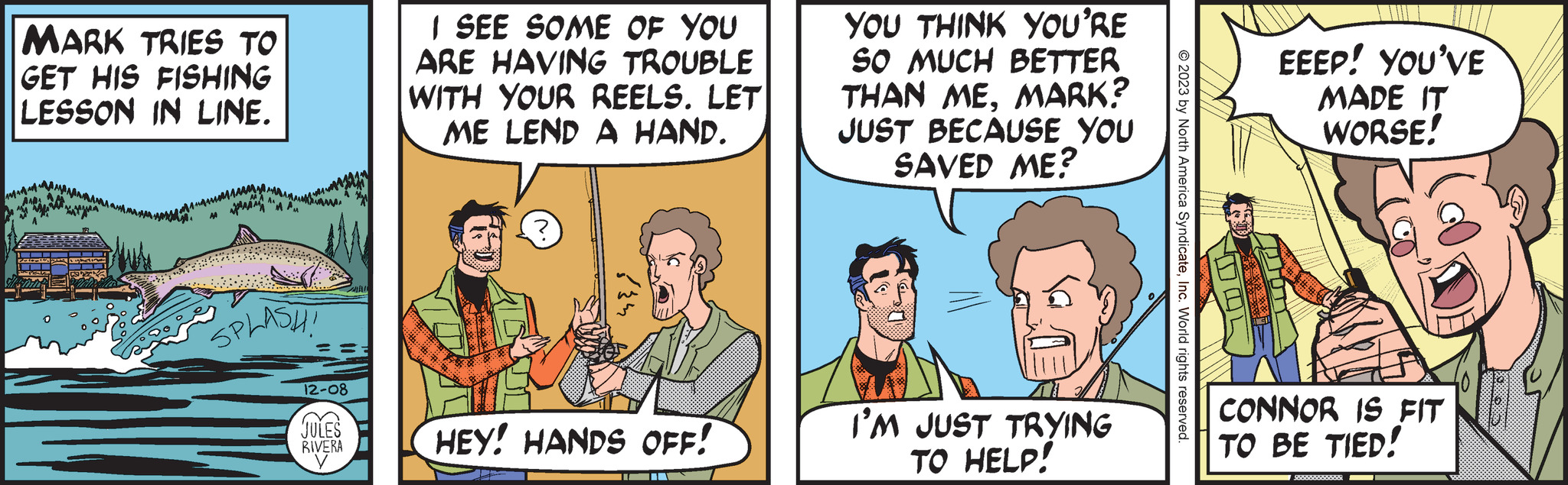 Mark Trail Comic Strip 2023-12-08 | Comics Kingdom