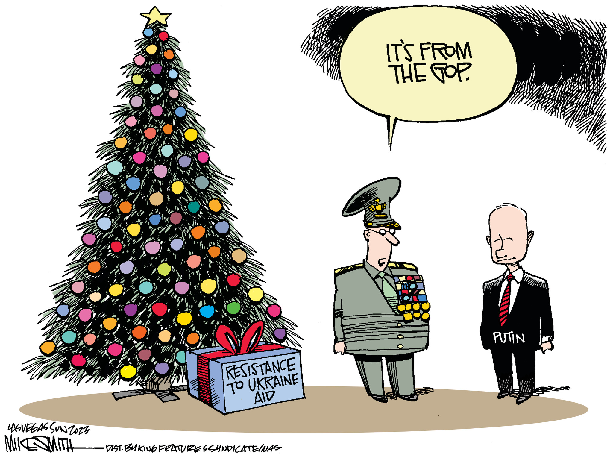 Mike Smith Comic Strip 2023-12-13 | Comics Kingdom