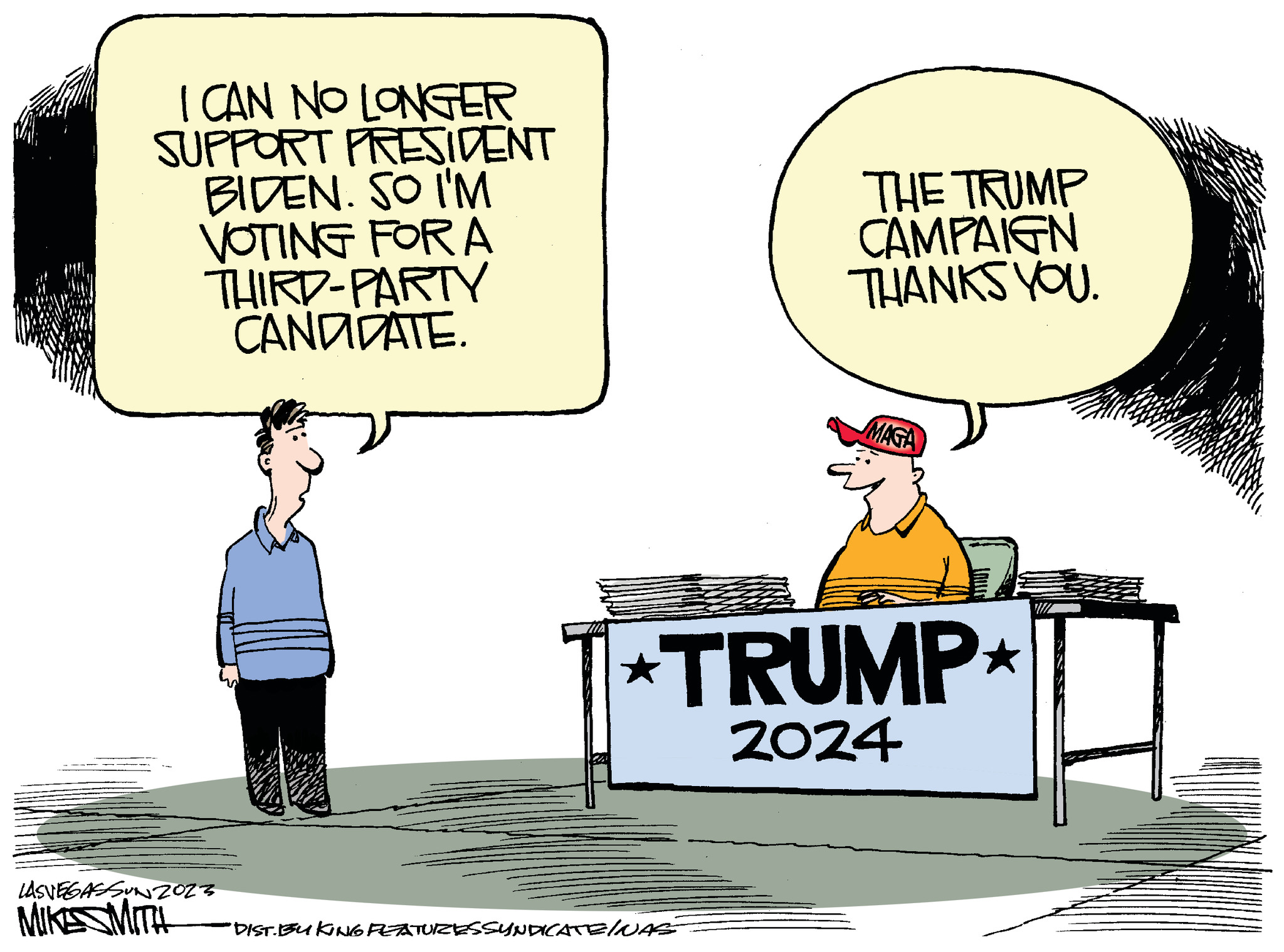 Mike Smith Comic Strip 2023-12-20 | Comics Kingdom