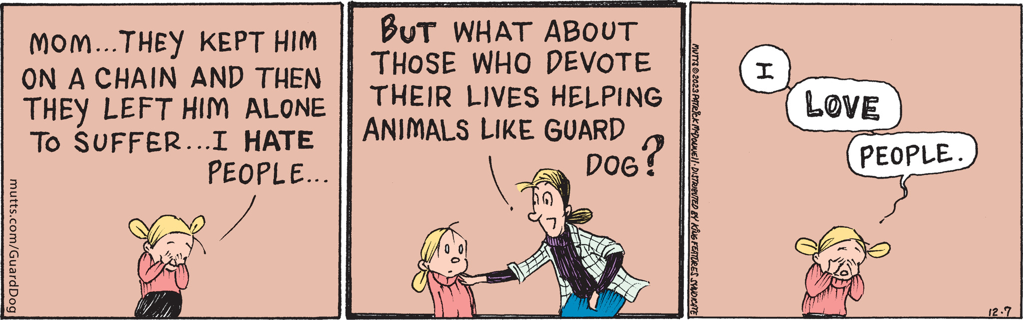 Mutts Comic Strip 2023-12-07 | Comics Kingdom