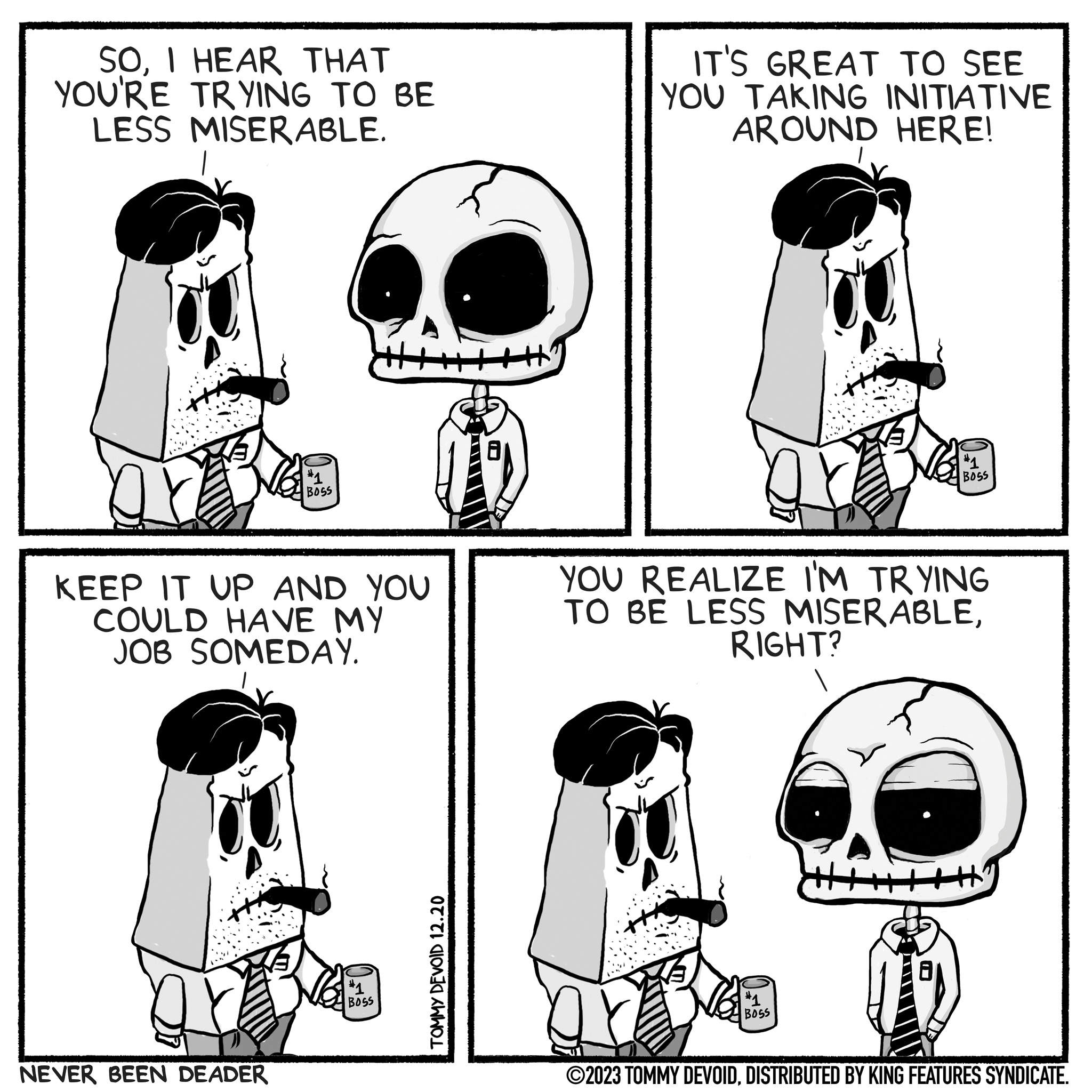 Never Been Deader Comic Strip 2023-12-20 | Comics Kingdom