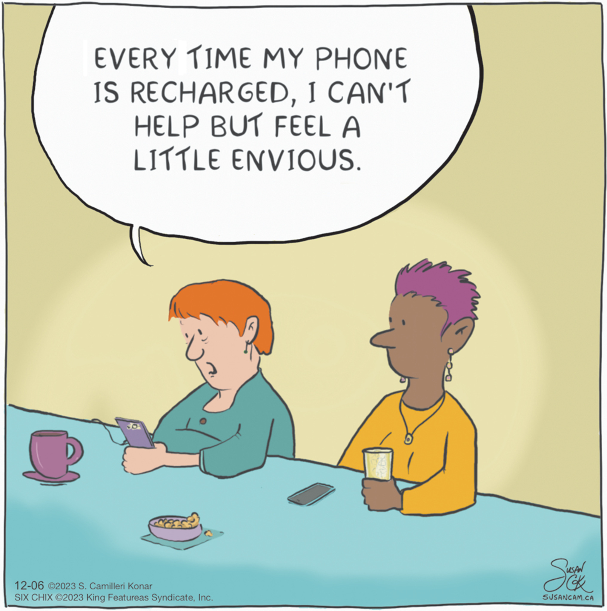 Six Chix Comic Strip 2023-12-06 | Comics Kingdom