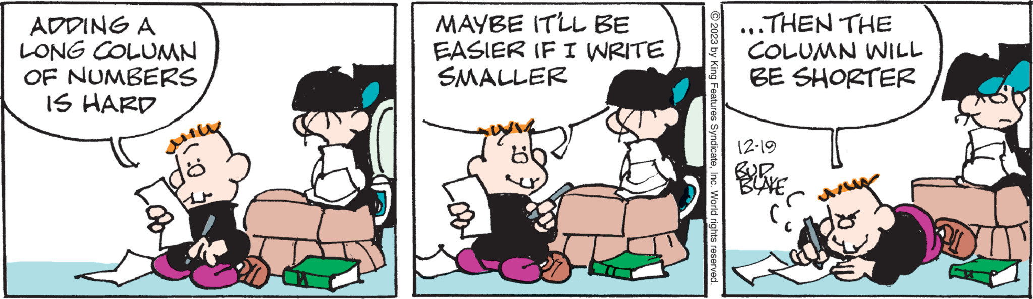 Tiger Comic Strip 2023-12-19 | Comics Kingdom