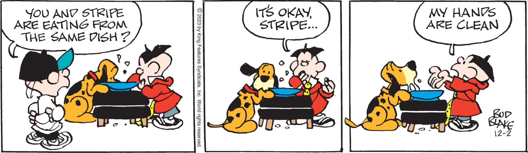 Tiger Comic Strip 2023-12-02 | Comics Kingdom