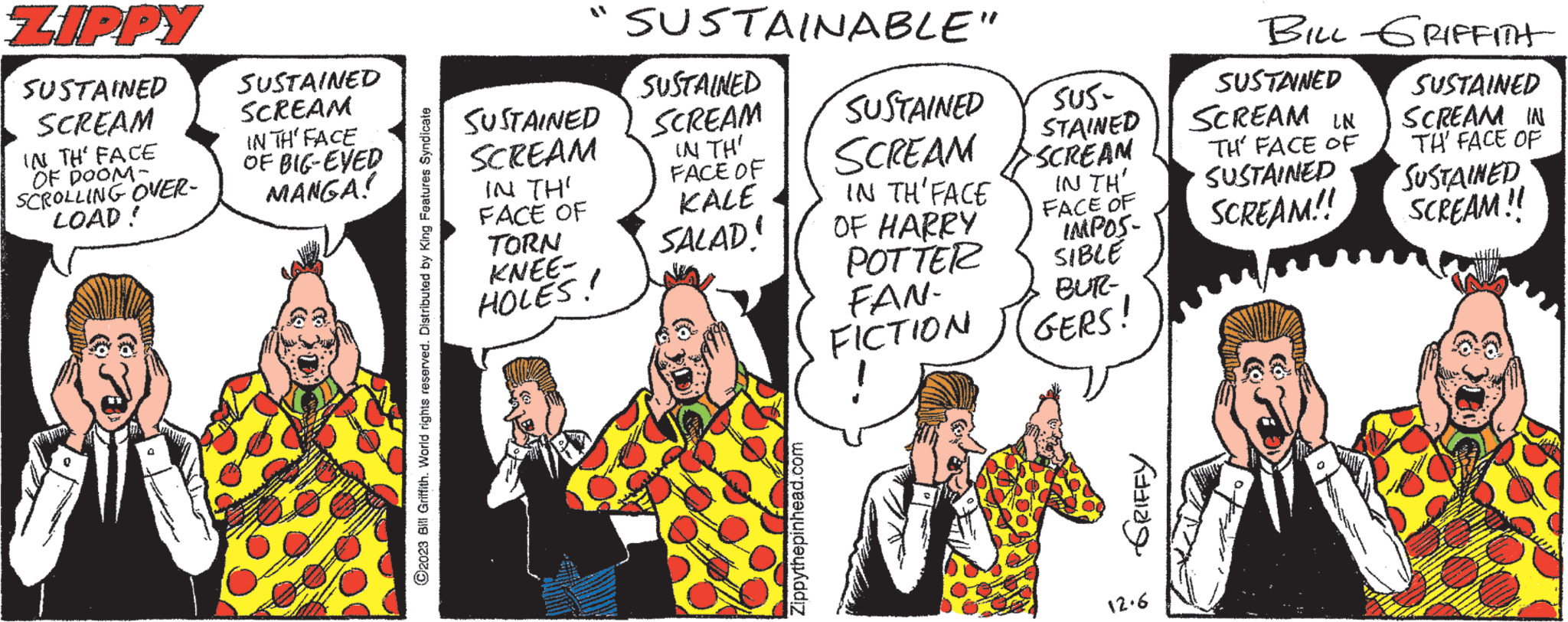 Zippy The Pinhead Comic Strip 2023-12-06 | Comics Kingdom