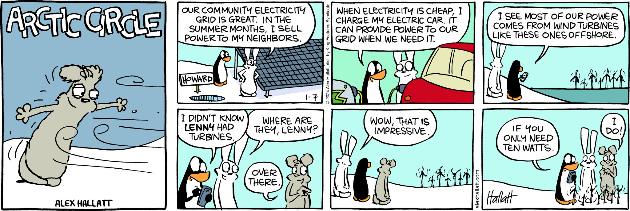 Arctic Circle Comic Strip 2024-01-07 | Comics Kingdom