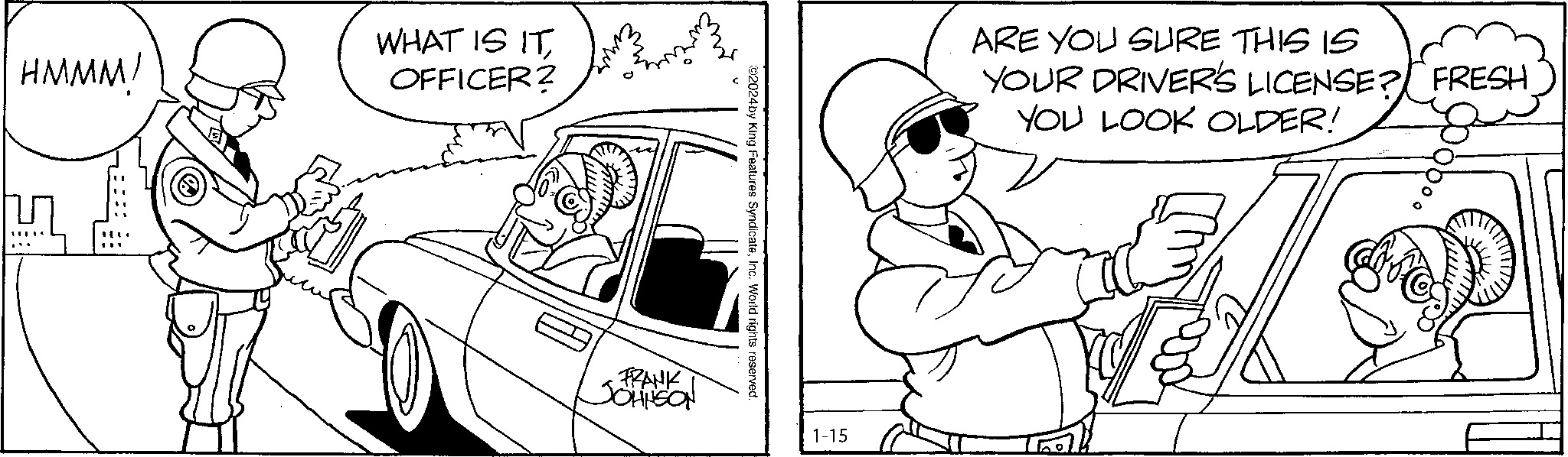 Bringing Up Father Comic Strip 2024-01-15 | Comics Kingdom