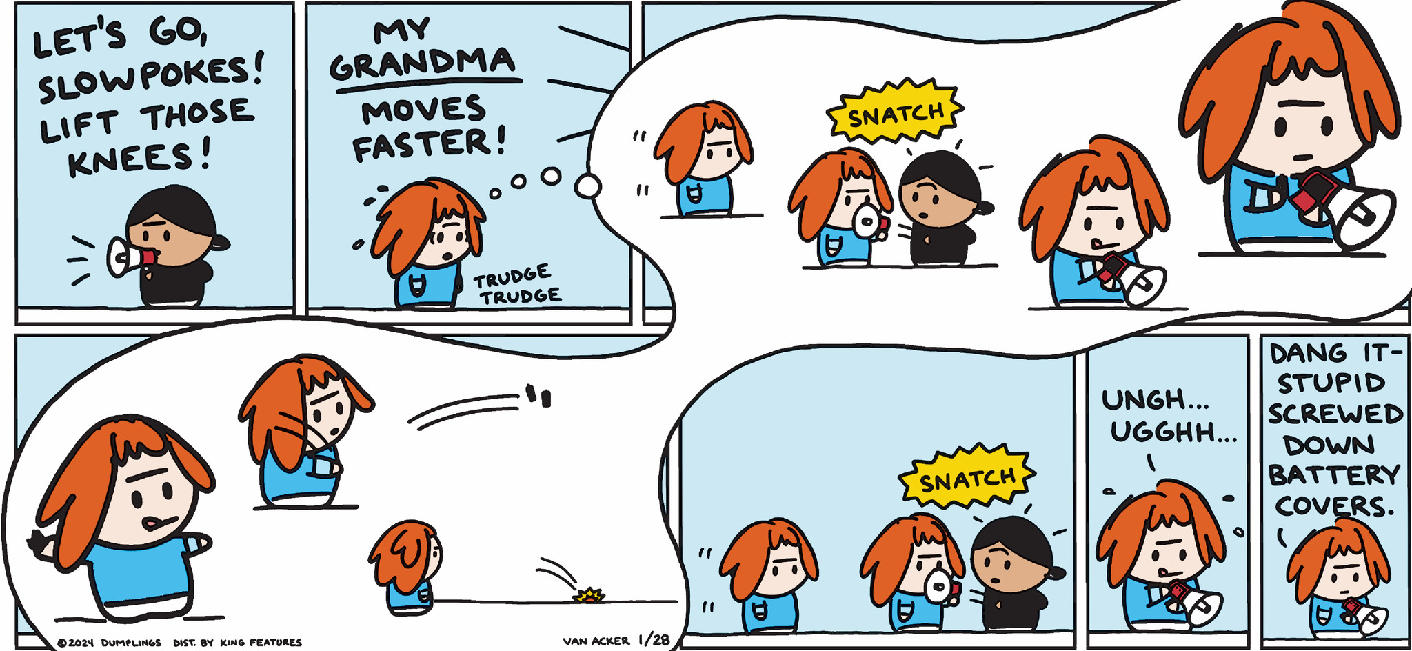 Dumplings Comic Strip 2024-01-28 | Comics Kingdom