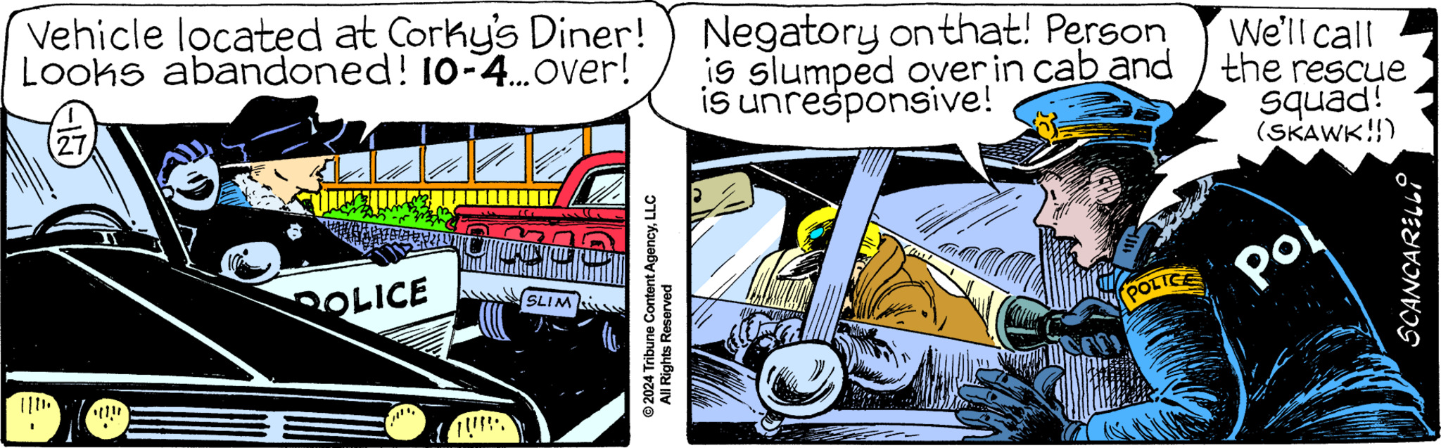 Gasoline Alley Comic Strip 2024-01-27 | Comics Kingdom