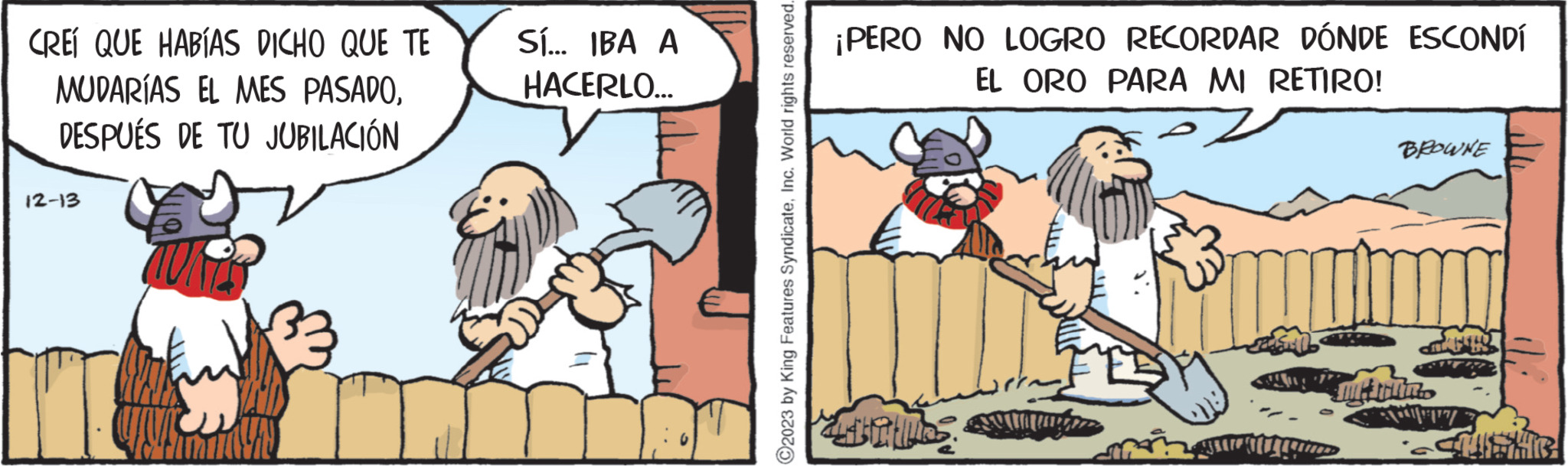 Hagar The Horrible Comic Strip 2024-01-03 | Comics Kingdom