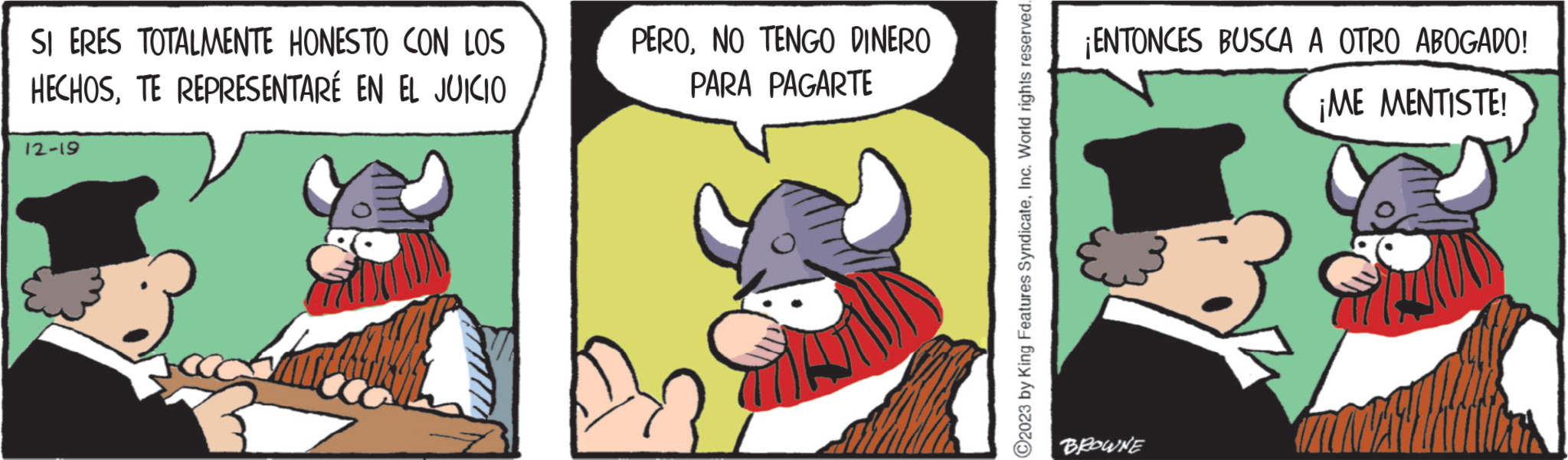 Hagar The Horrible Comic Strip 2024-01-09 | Comics Kingdom