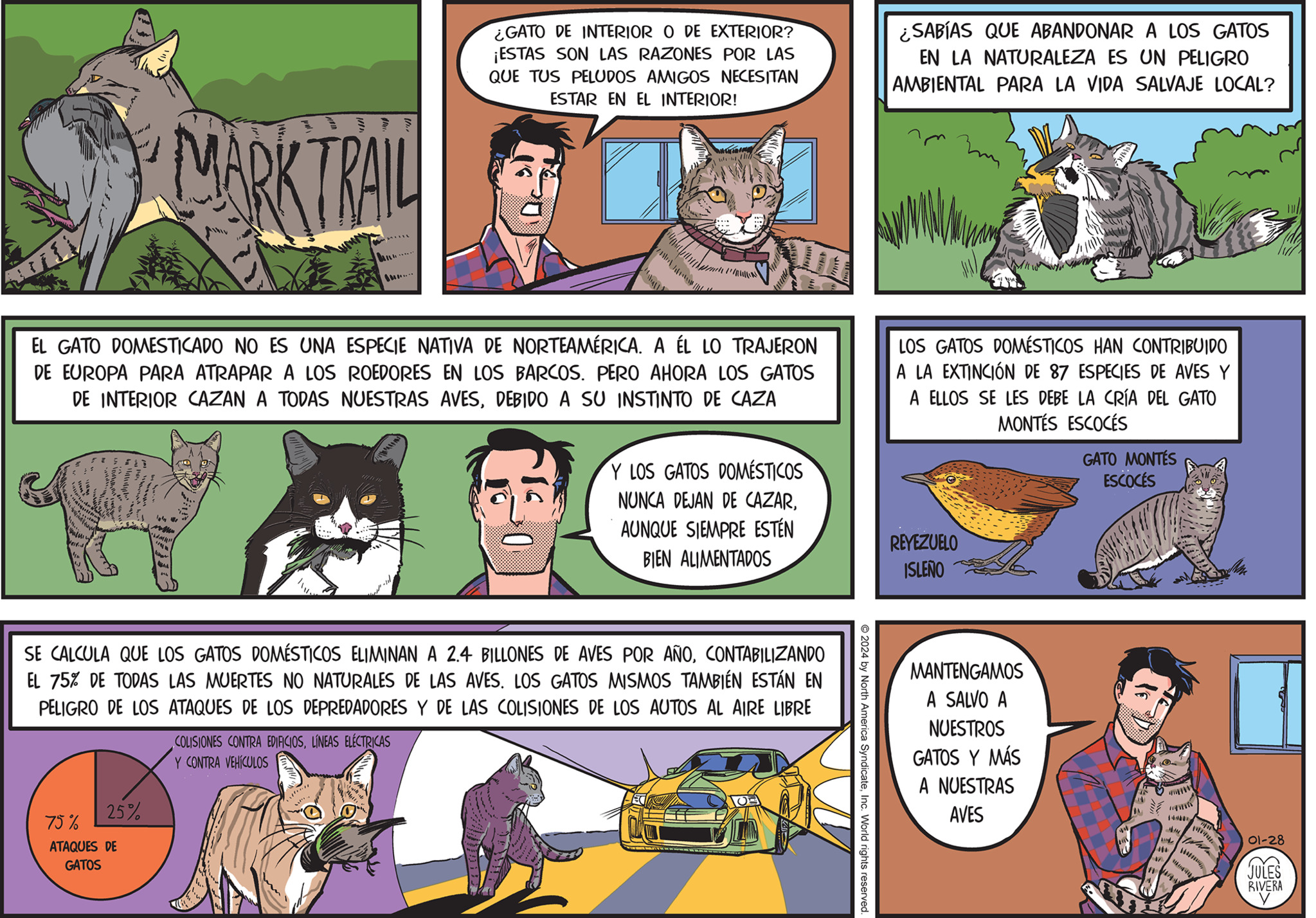 Mark Trail Comic Strip 2024-01-28 | Comics Kingdom