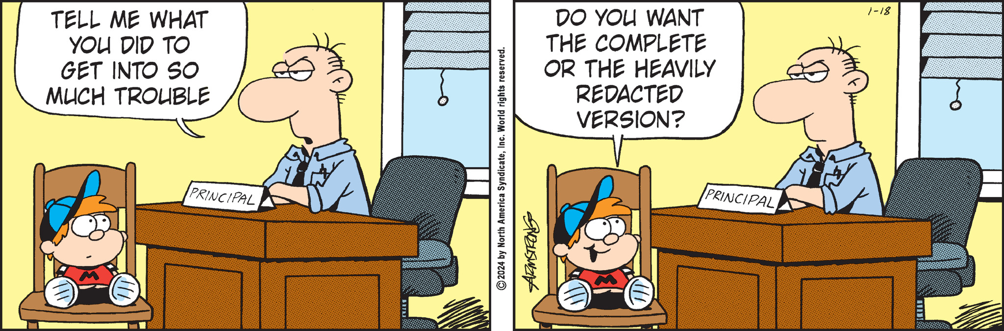 Marvin Comic Strip 2024-01-18 | Comics Kingdom