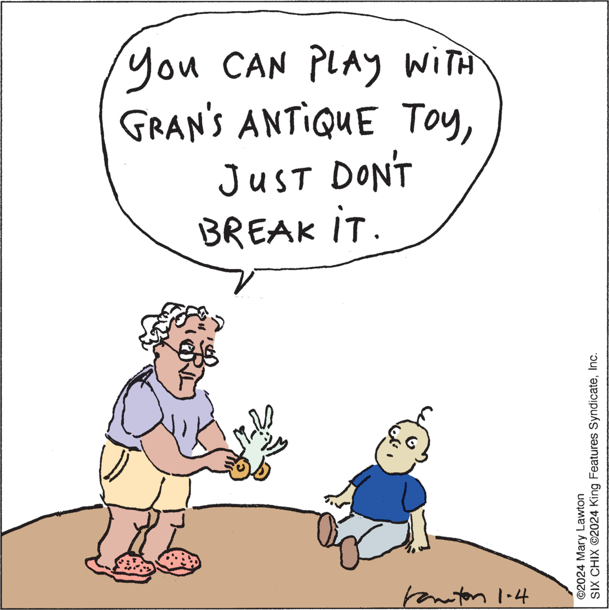 Six Chix Comic Strip 2024-01-04 | Comics Kingdom